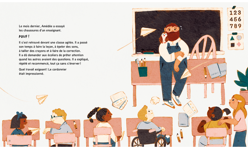 Dans les souliers d'Amédée - Les Éditions Fonfon